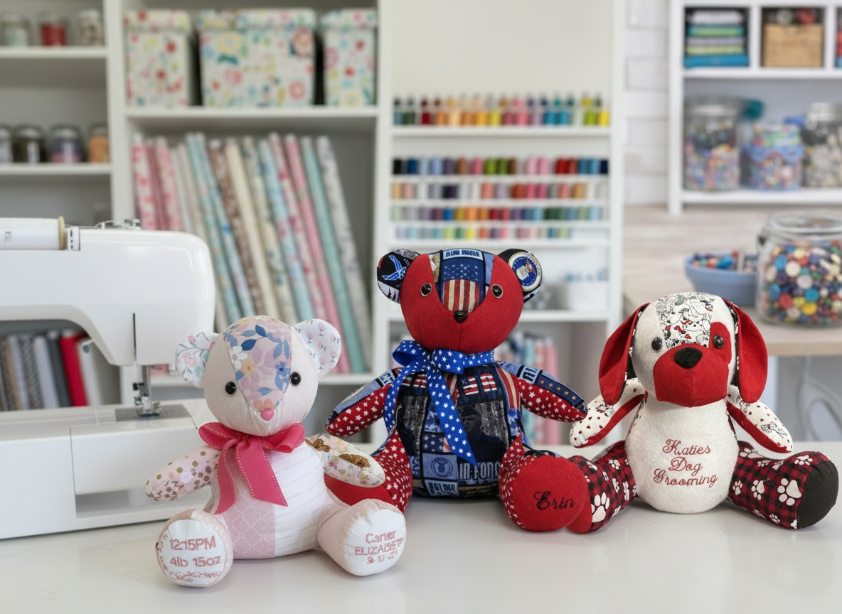 Keepsake Stitches by B — Handcrafted Memory Bears, Quilts & Keepsakes